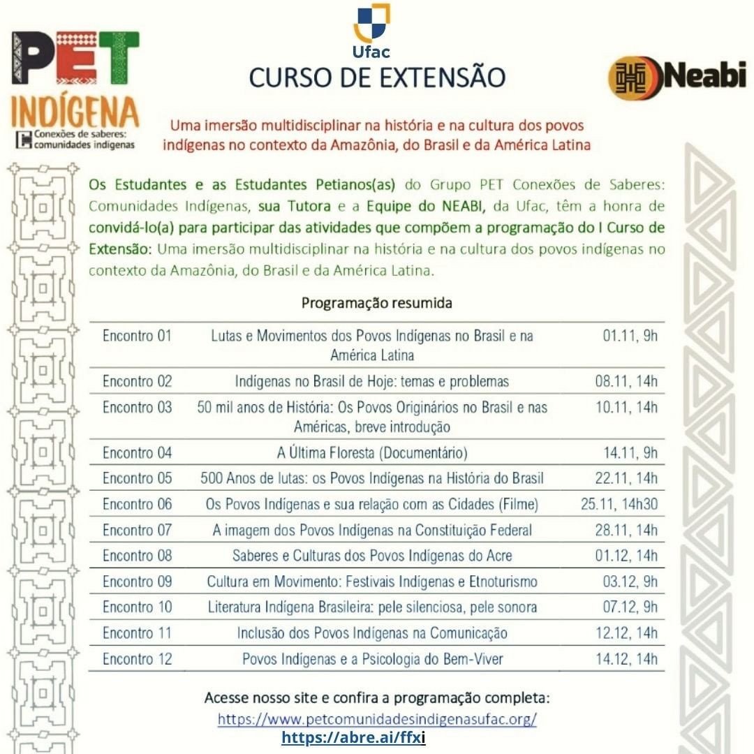 Convite para Curso — Universidade Federal do Acre